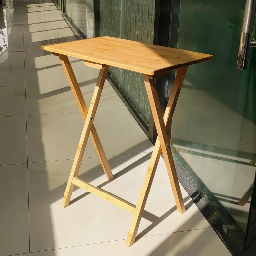 Outdoor Indoor Rectangular Bamboo Folding Table Manufacturers China ...